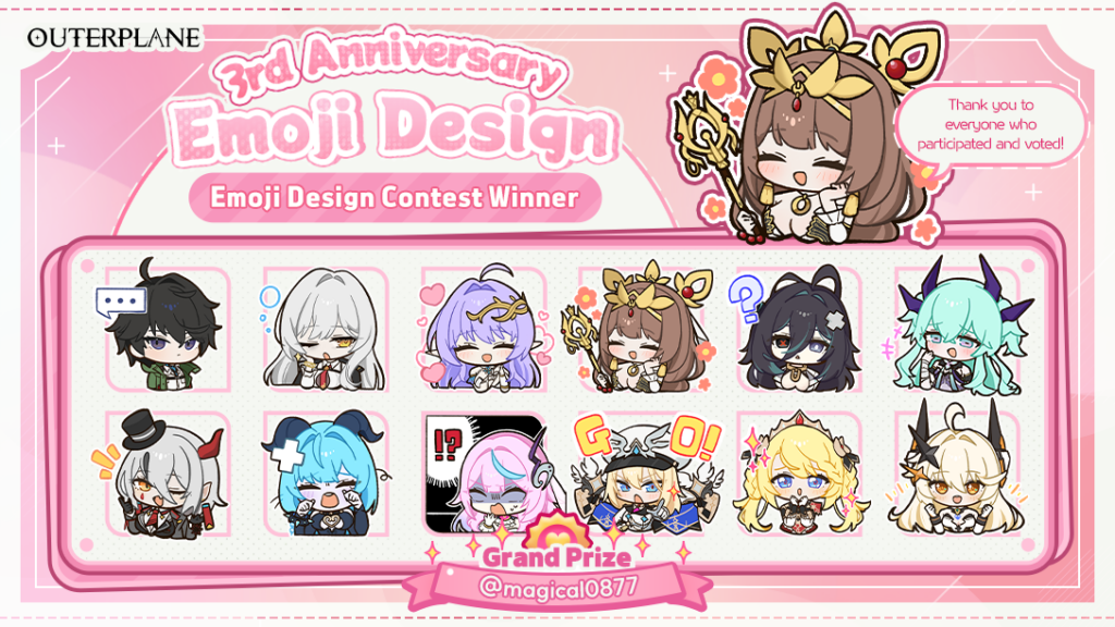 [Event]🎉 3rd Anniversary Emoji Design Contest – Final Winners ...